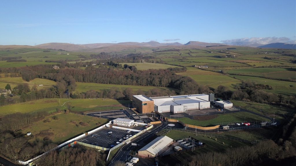 Aerial View of Civil Nuclear Constabulary National Training Centre in ...